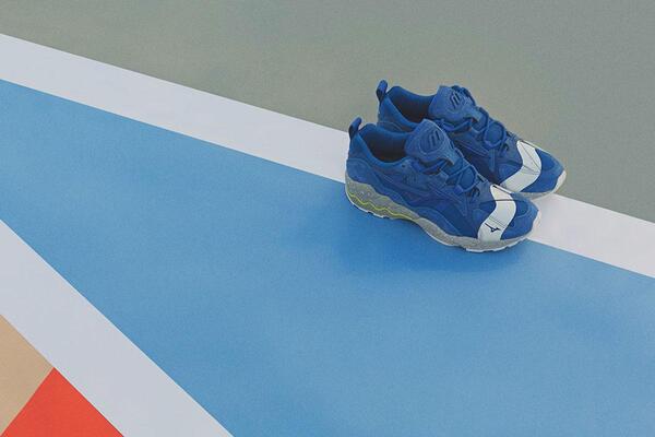 Mizuno x Mita Wave Rider 1 Classic Blue D1GD1800 27 AFEW STORE